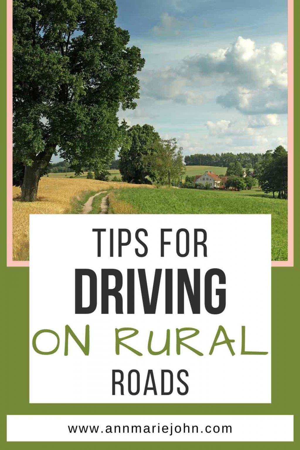Top Tips for Driving on Rural Roads - AnnMarie John