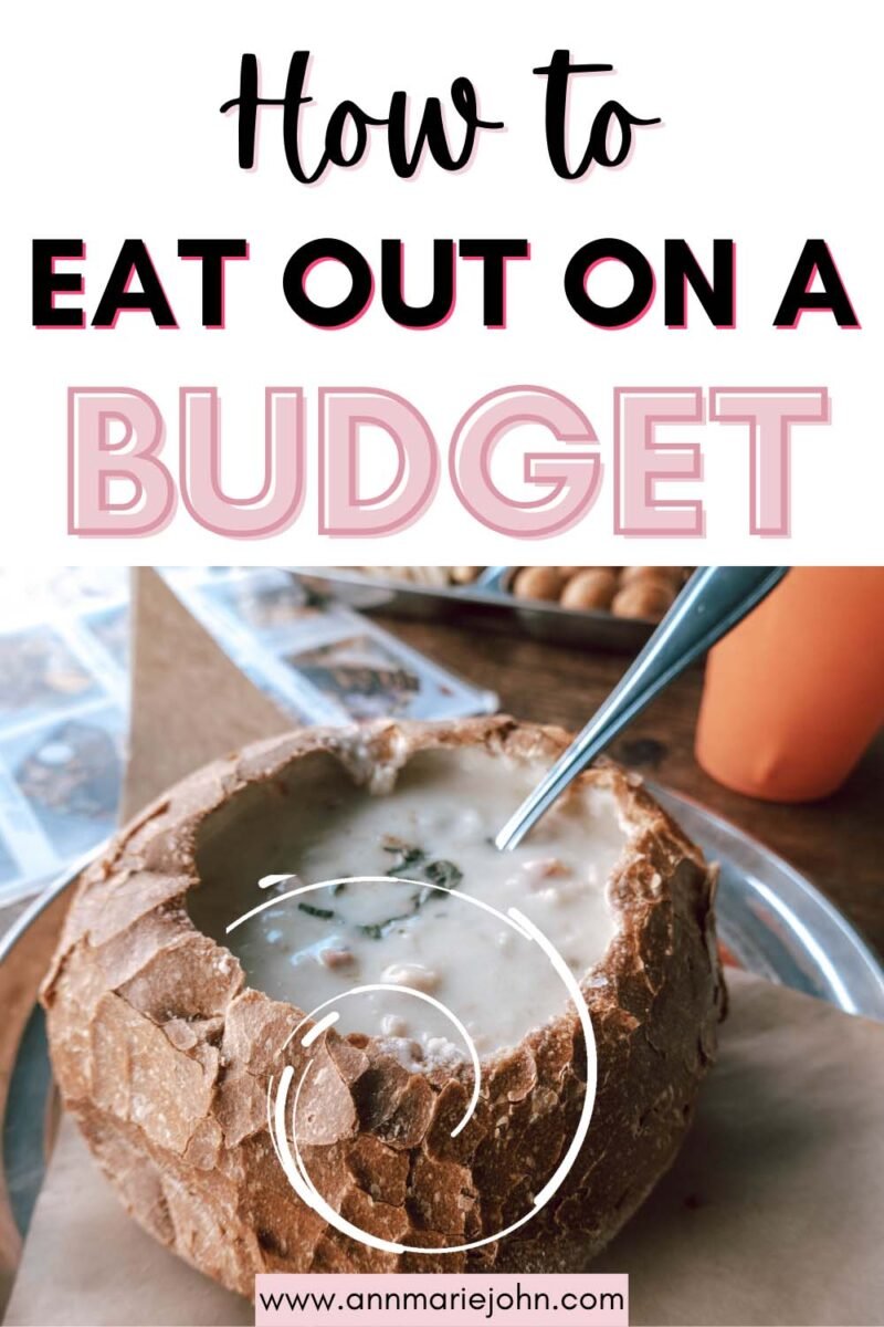 How to Eat Out on a Budget - AnnMarie John