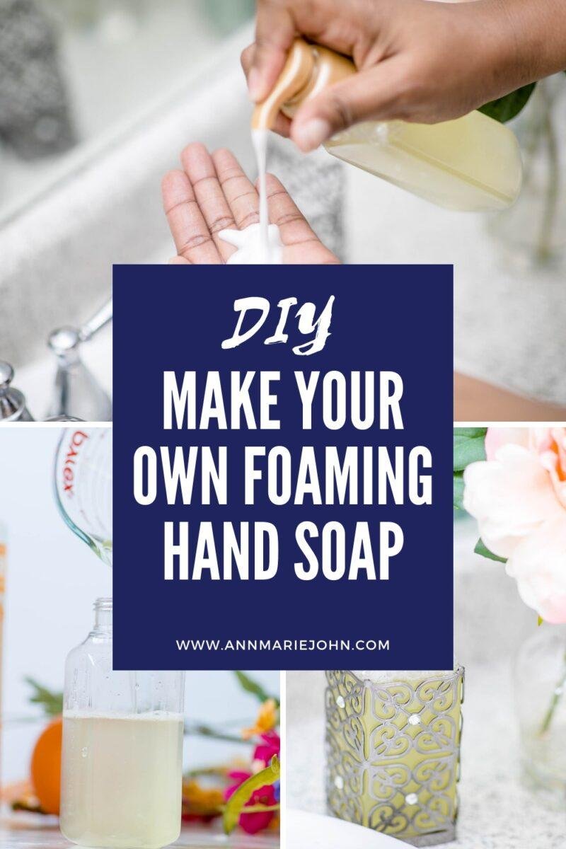 Diy Foaming Hand Soap | 5 Ways To Make Your Own Homemade Liquid Hand ...