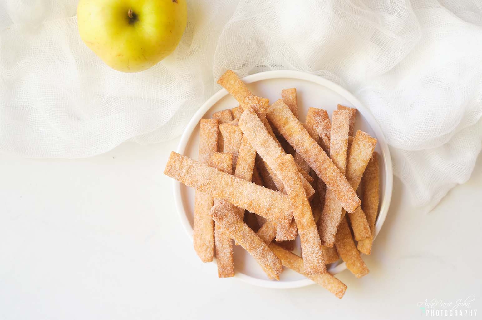Apple Cinnamon Fries - AnnMarie John