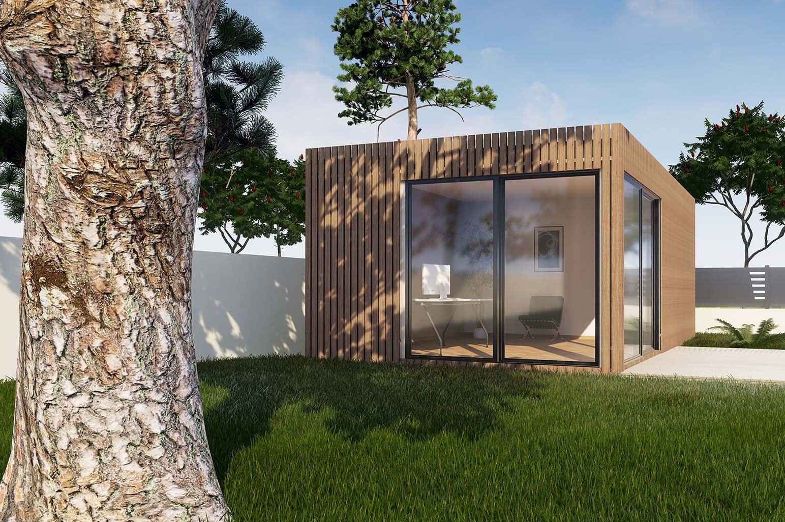 Work Life and Health Benefits of Working in a Garden Office - AnnMarie John