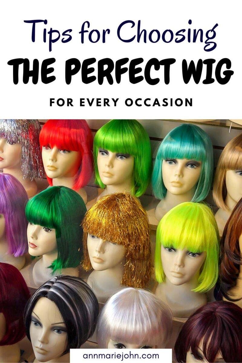 Tips for Choosing the Perfect Wig for Every Occasion - AnnMarie John